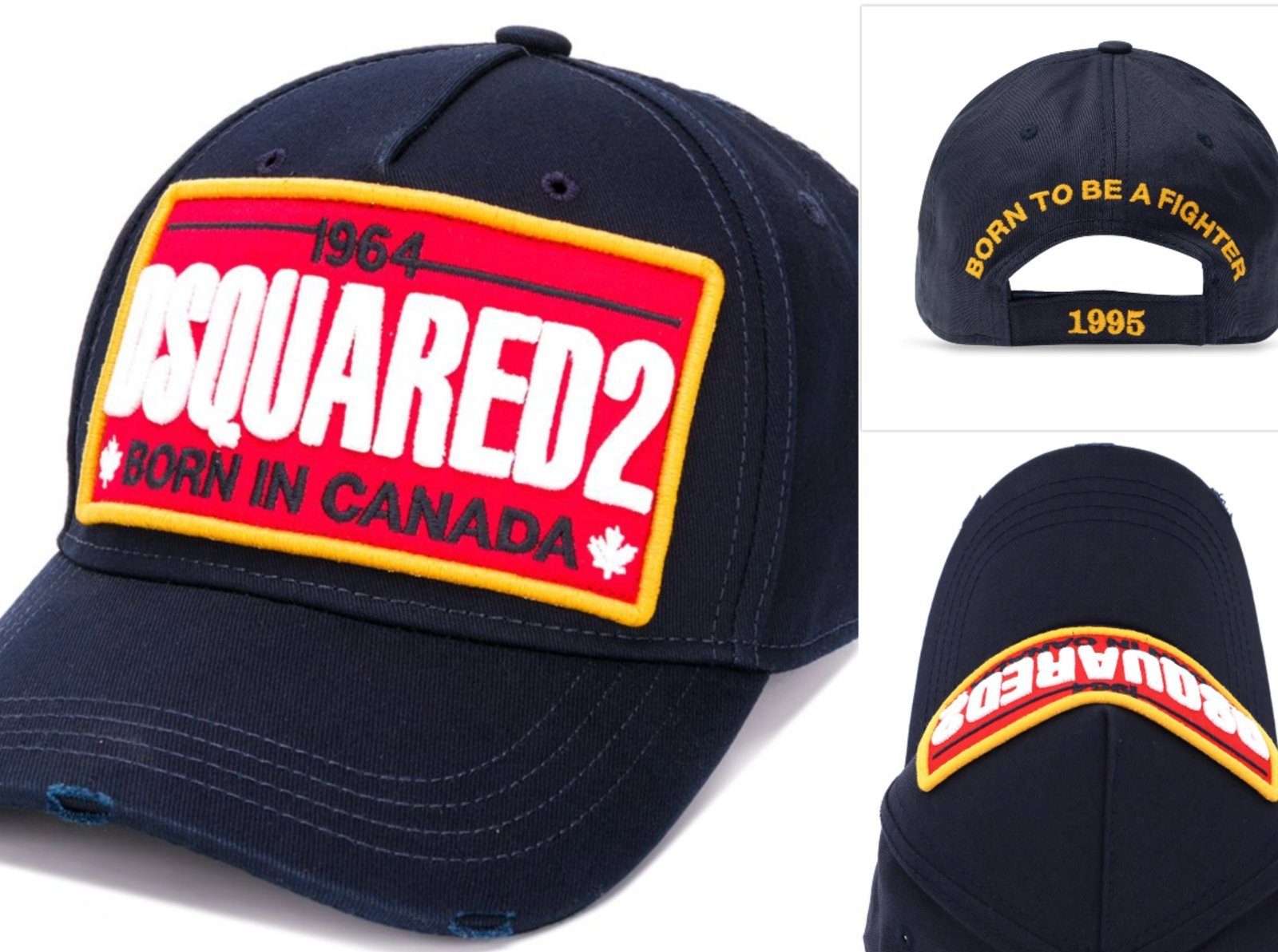 Dsquared2 Baseball Cap DS-154-Dunkelblau