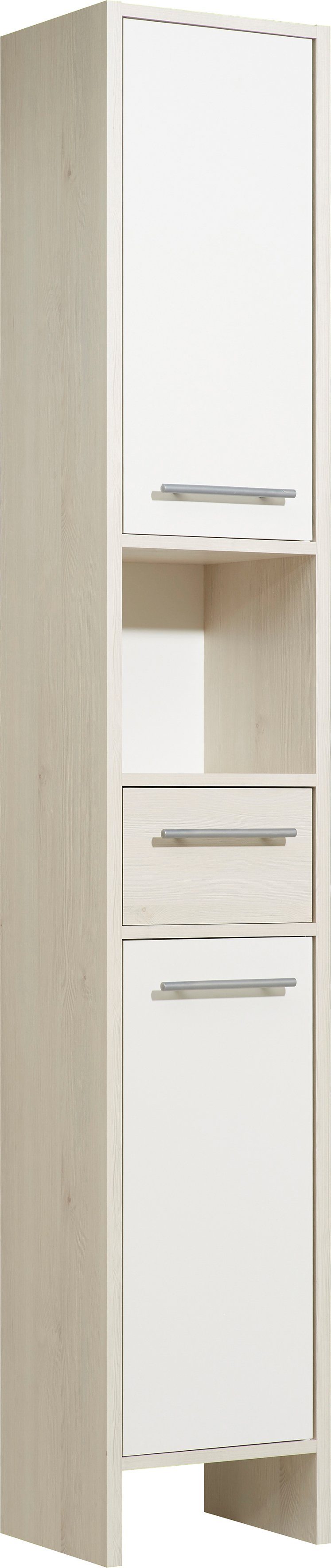 Saphir Hochschrank Quickset 350 Badschrank 33 Cm Breit 2 Türen 1