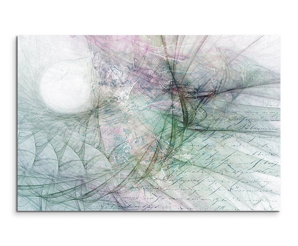 Sinus Art Leinwandbild Abstrakt 1464 120x80cm Otto