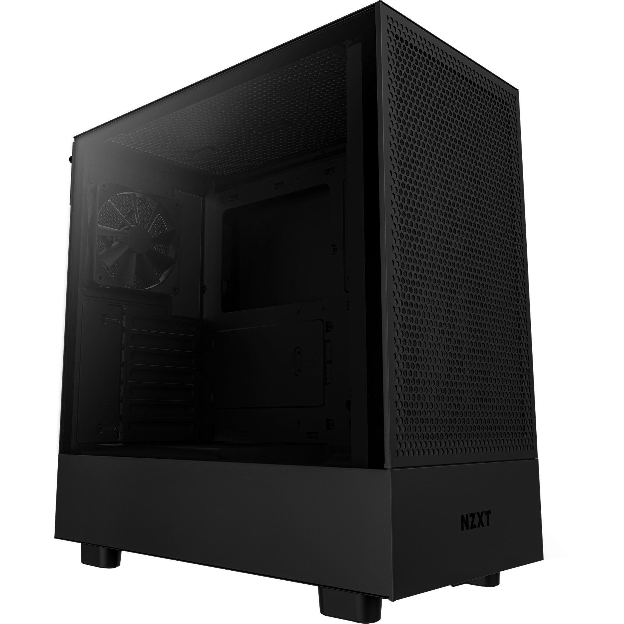 NZXT PC-Gehäuse »H5 Flow All Black, Tempered Glass«