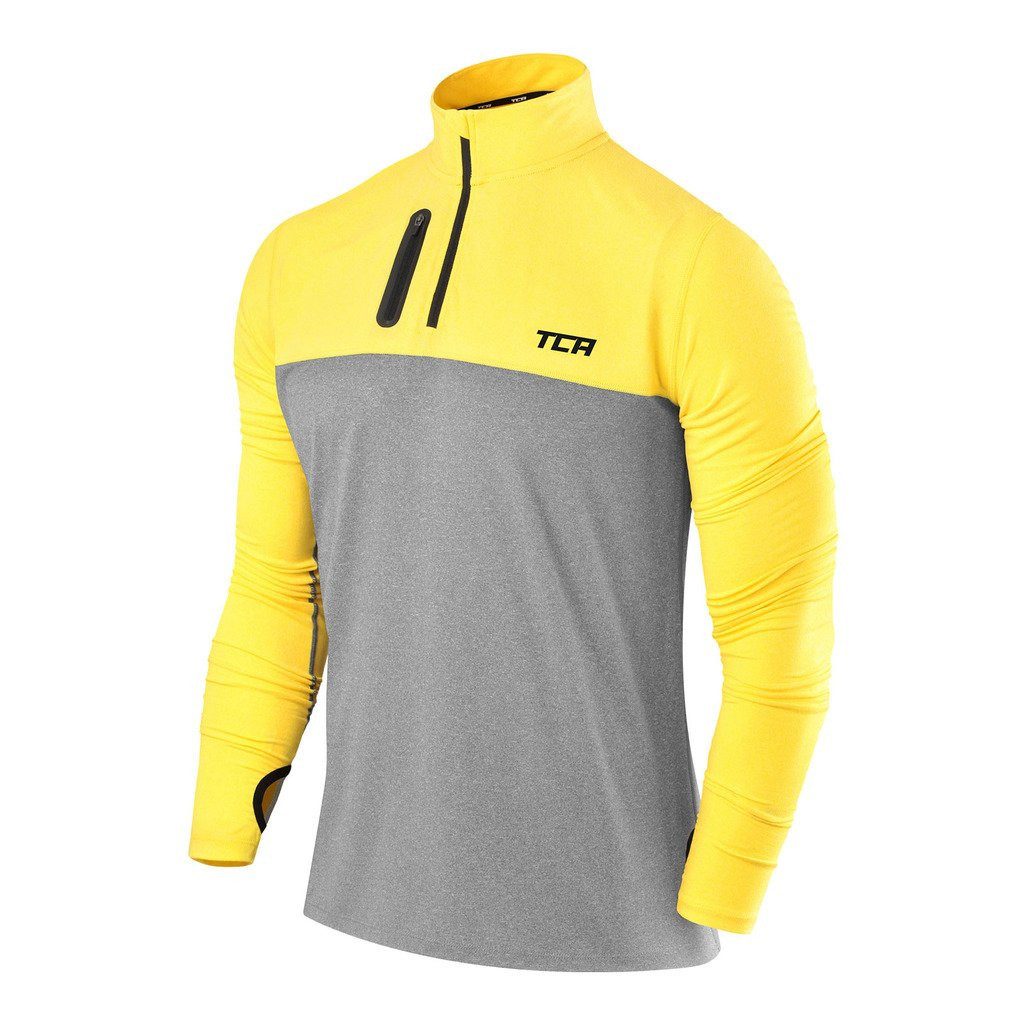 Tca Langarmshirt Tca Herren Fusion Pro Quickdry Langarm Laufshirt