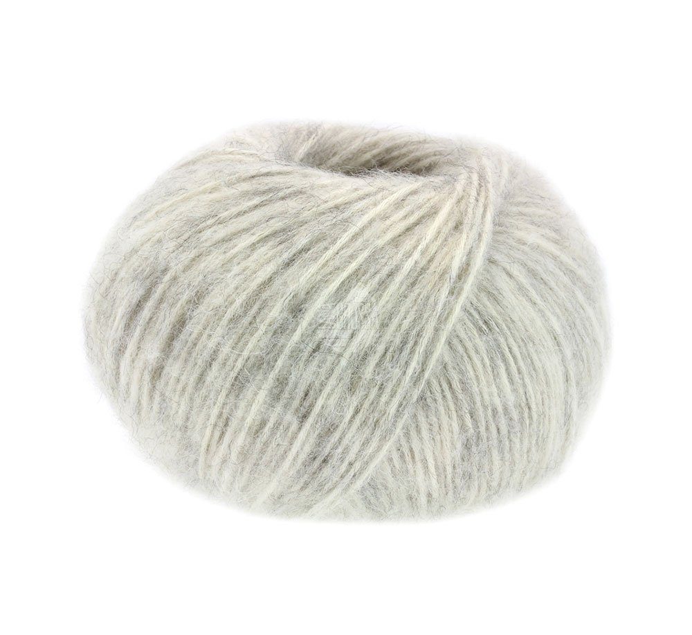 LANA GROSSA Lana Grossa - Natural Alpaca Pelo Häkelwolle, 125 m ...
