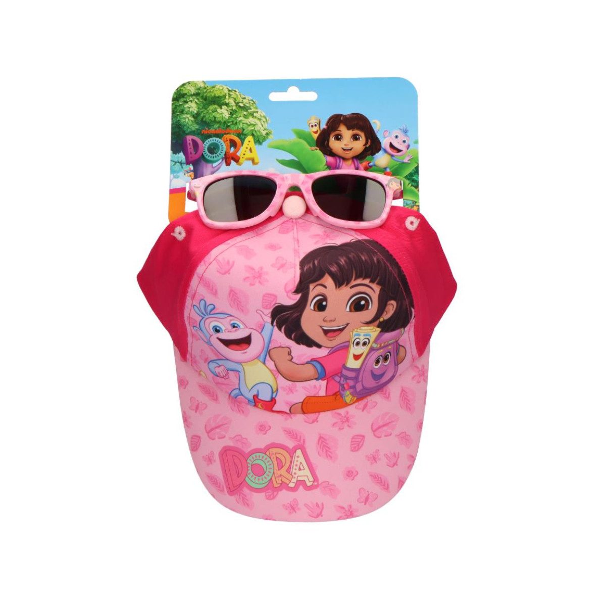 Cerda Baseball Cap Dora la Exploradora Kinder Kappe und Sonnenbrille ...