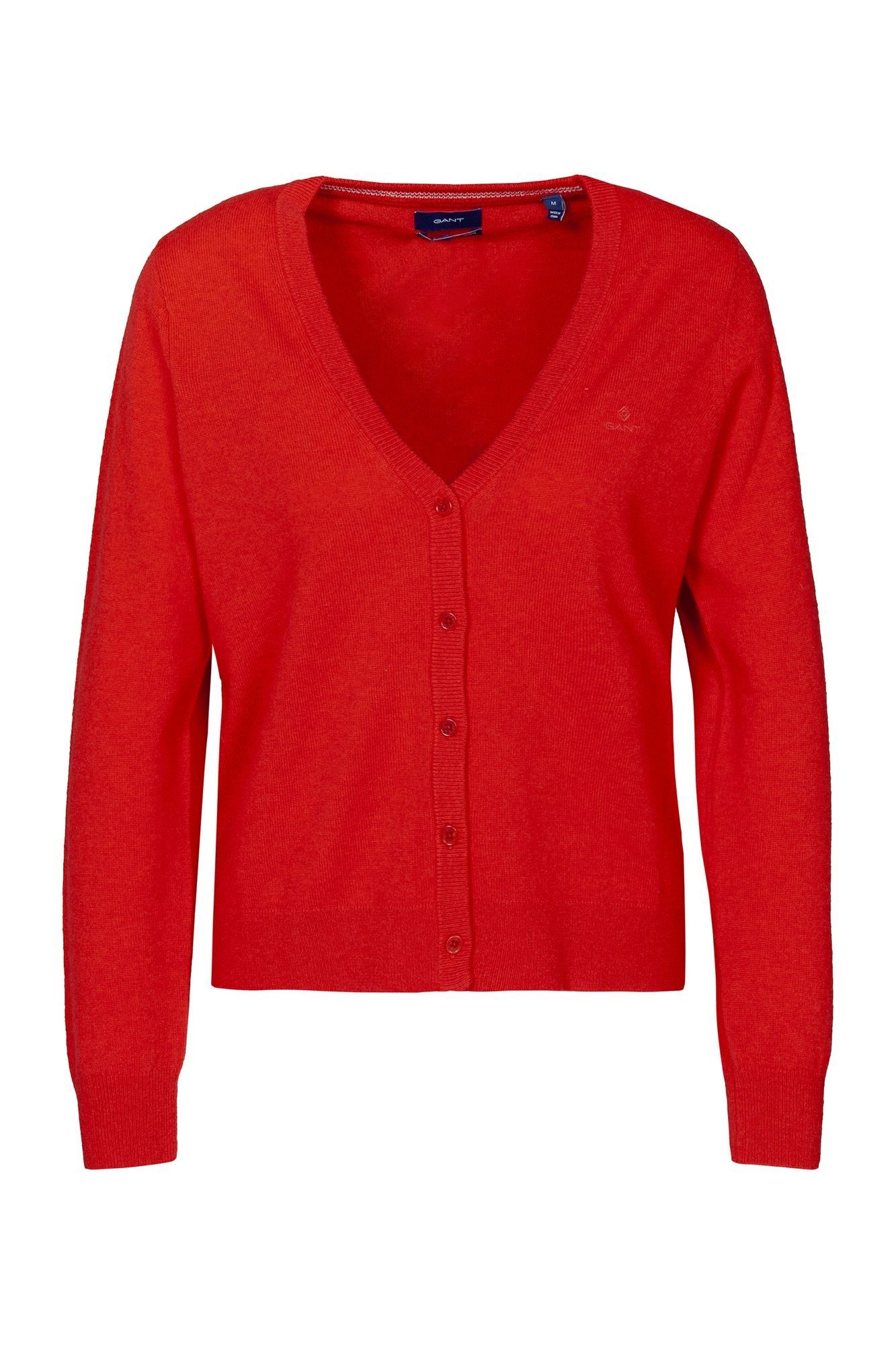 Gant Strickjacke Superfine Lambswool Cardigan, Artikelnummer: 4805506-818