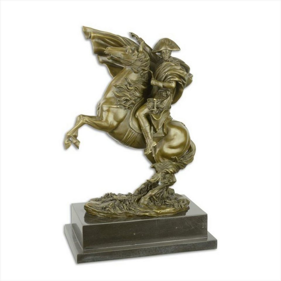 Moritz Skulptur Napoleon In Den Alpen Bronzefiguren Bronze Skulptur
