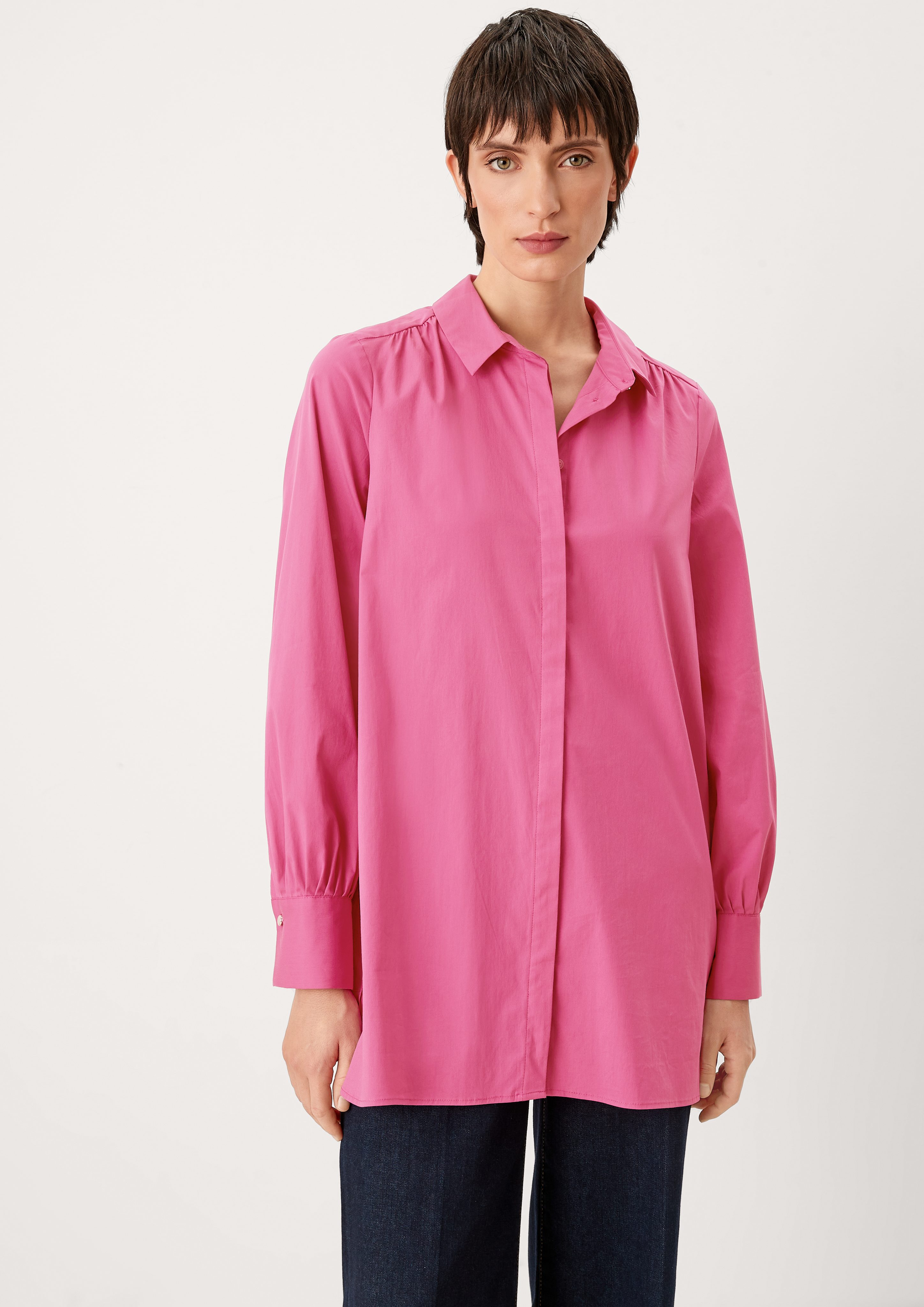 Soliver Black Label Langarmbluse Bluse Im Loose Fit