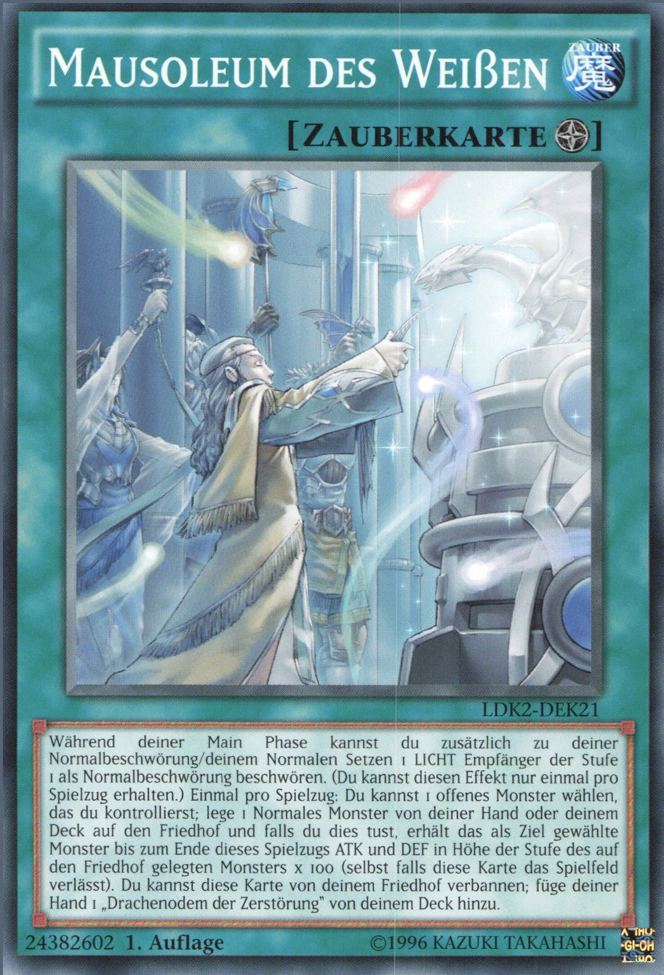 Recollectibles Sammelkarte Yugioh Karte Mausoleum Des Weißen Yu Gi Oh