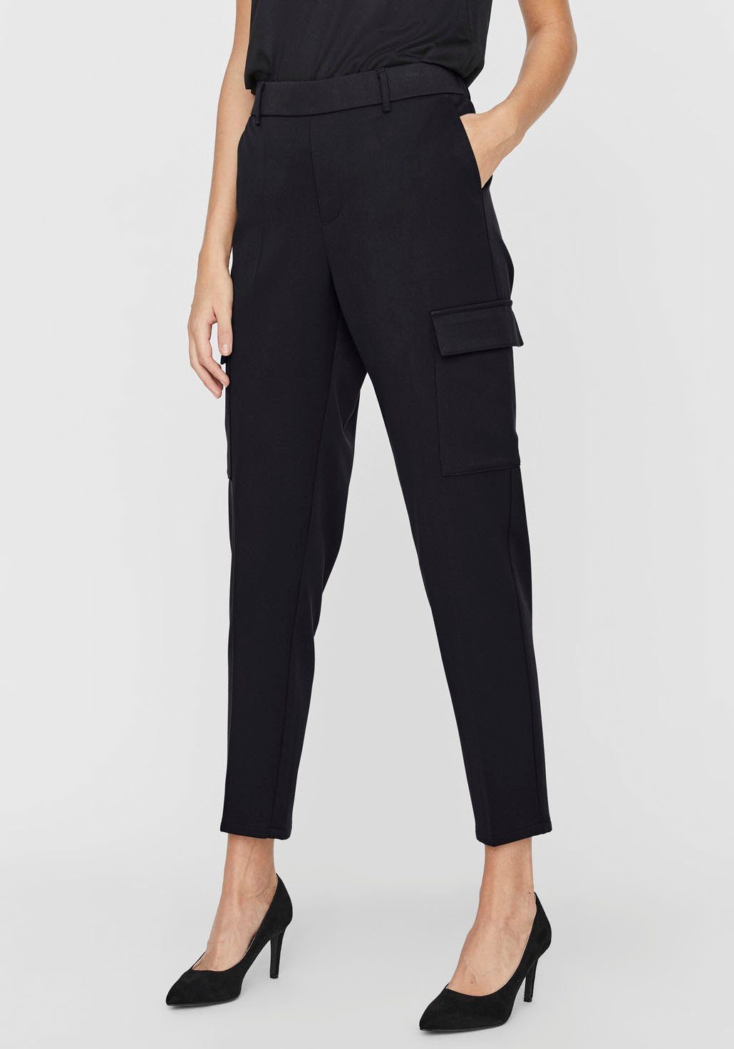 Vero Moda Cargohose Vmmaya« Mit Aufgesetzten Taschen Online Kaufen Otto