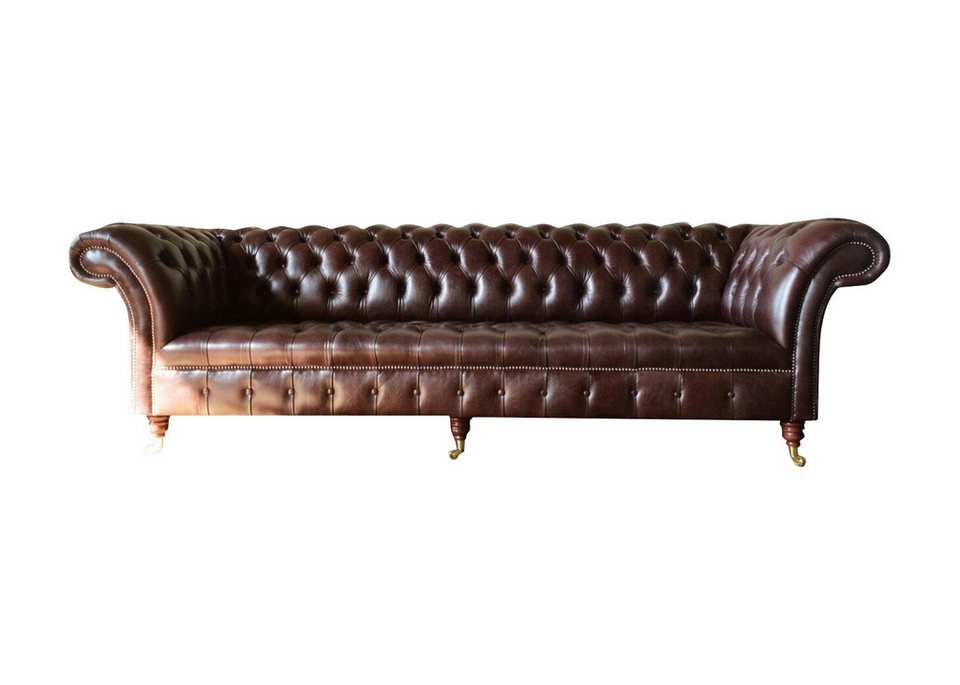 Jvmoebel Chesterfield Sofa Sofas Polster Xxl Sofa 4 Sitzer Leder