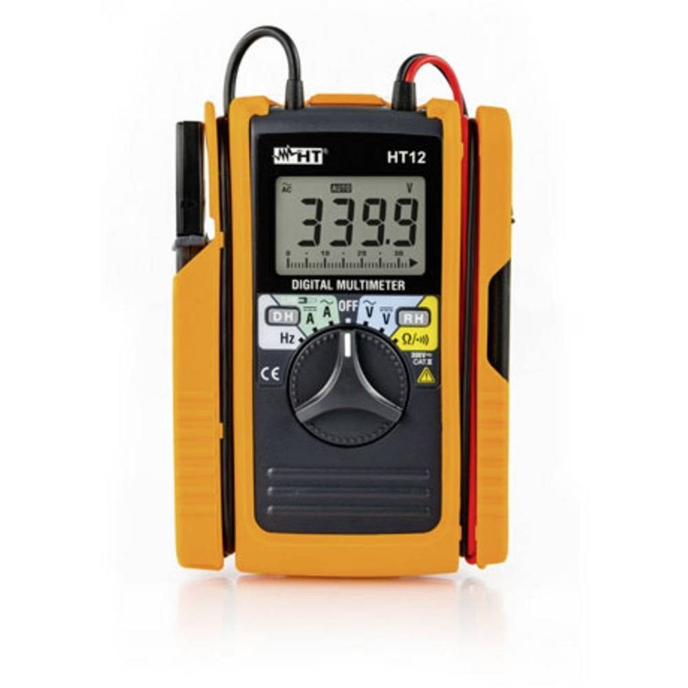 HT Instruments Multimeter Digitalmultimeter mit Gabelstromzange 60A AC/DC