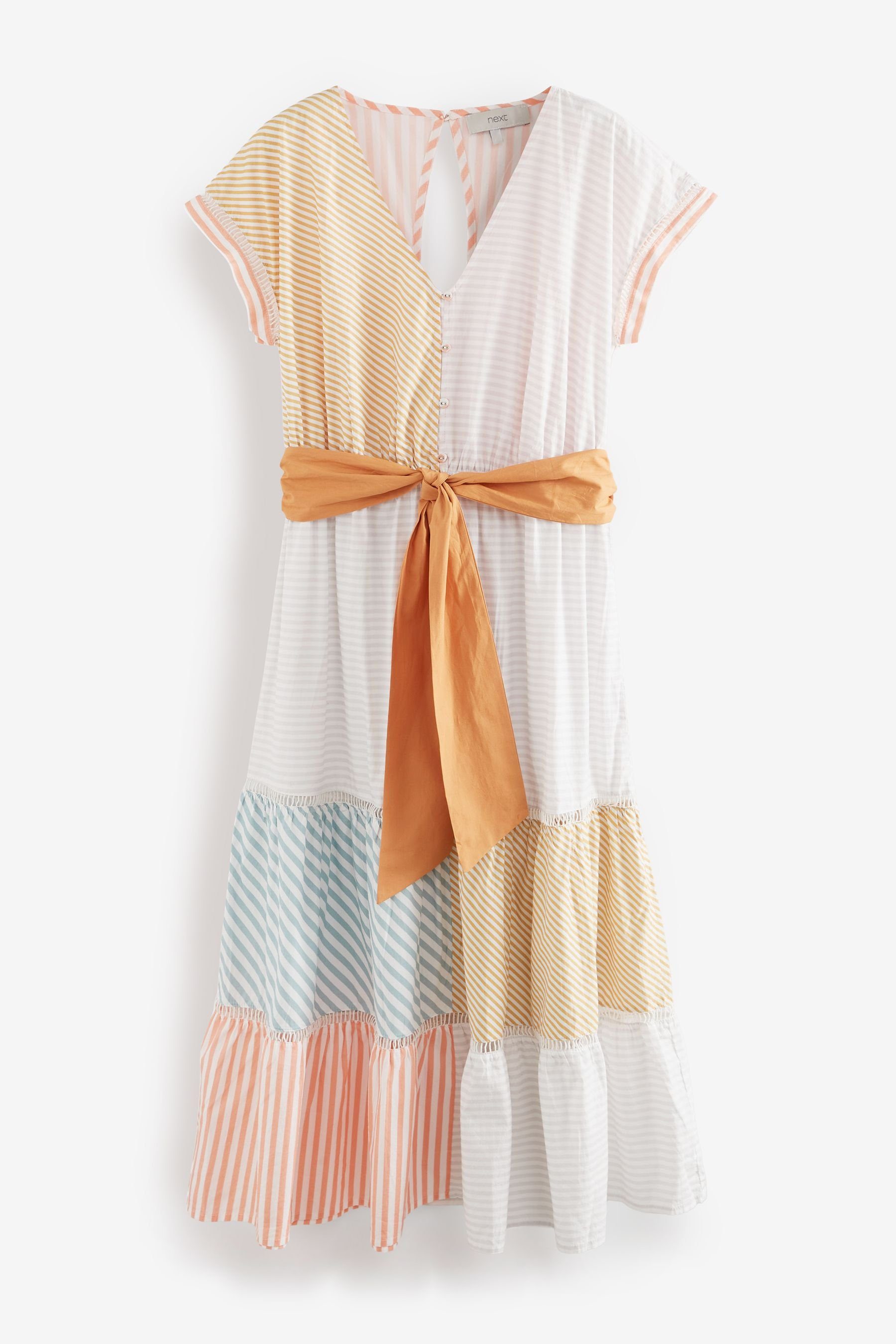 Next Maxikleid Patchwork Maxikleid Zum Binden 1 Tlg