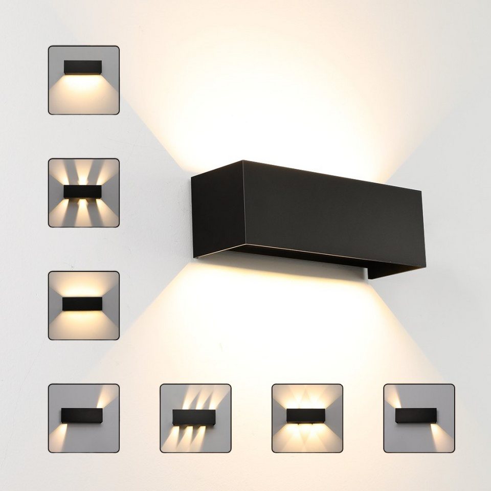 Iscooter Wandleuchte 21w Quader Led Wandlampe Wandlampen Auf And Ab