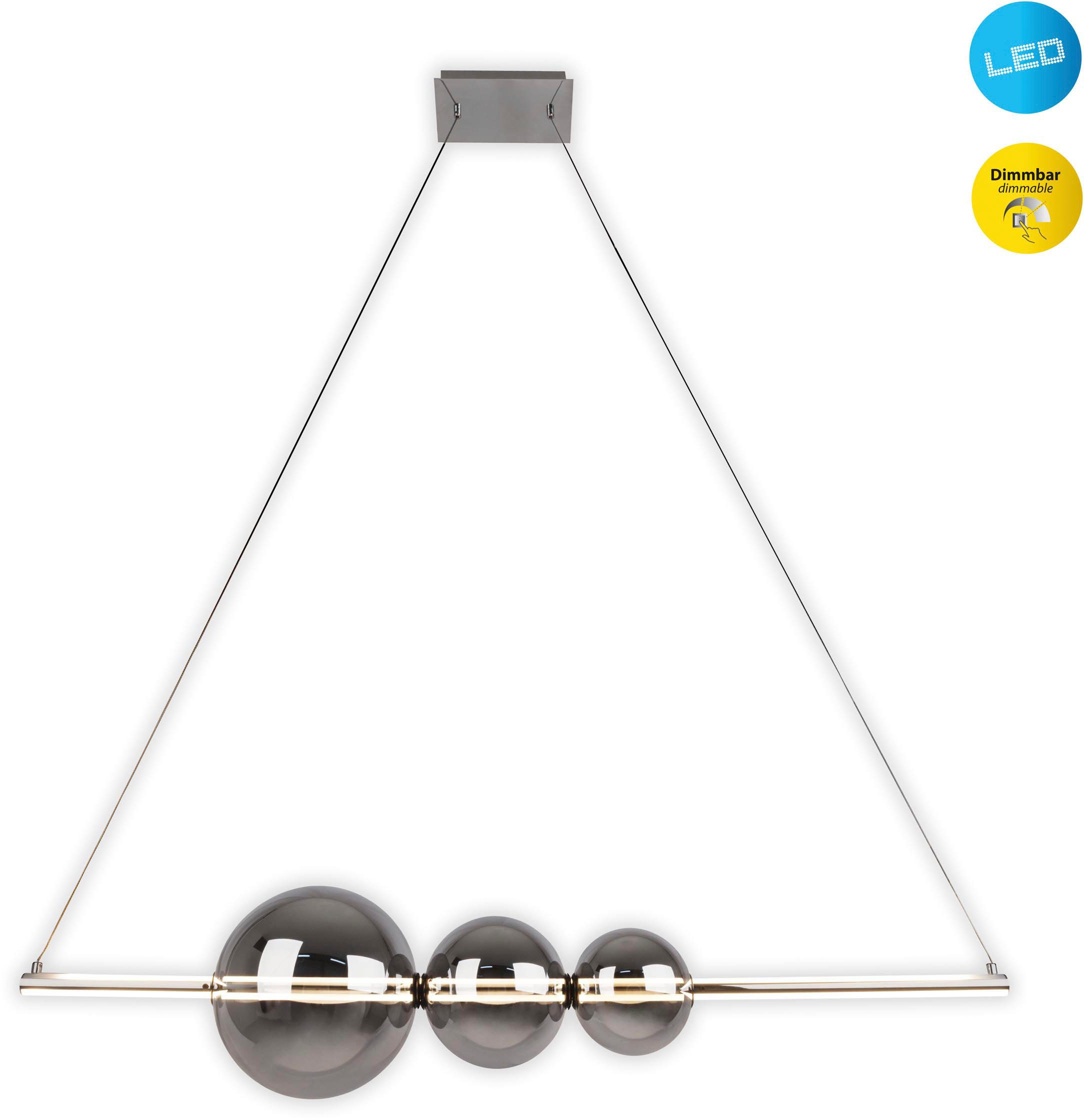 Näve Led Pendelleuchte Nova Dimmfunktion Led Fest Integriert