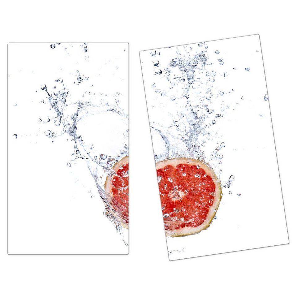 Primedeco Herd Abdeckplatte Herdabdeckplatte Spritzschutz Aus Glas