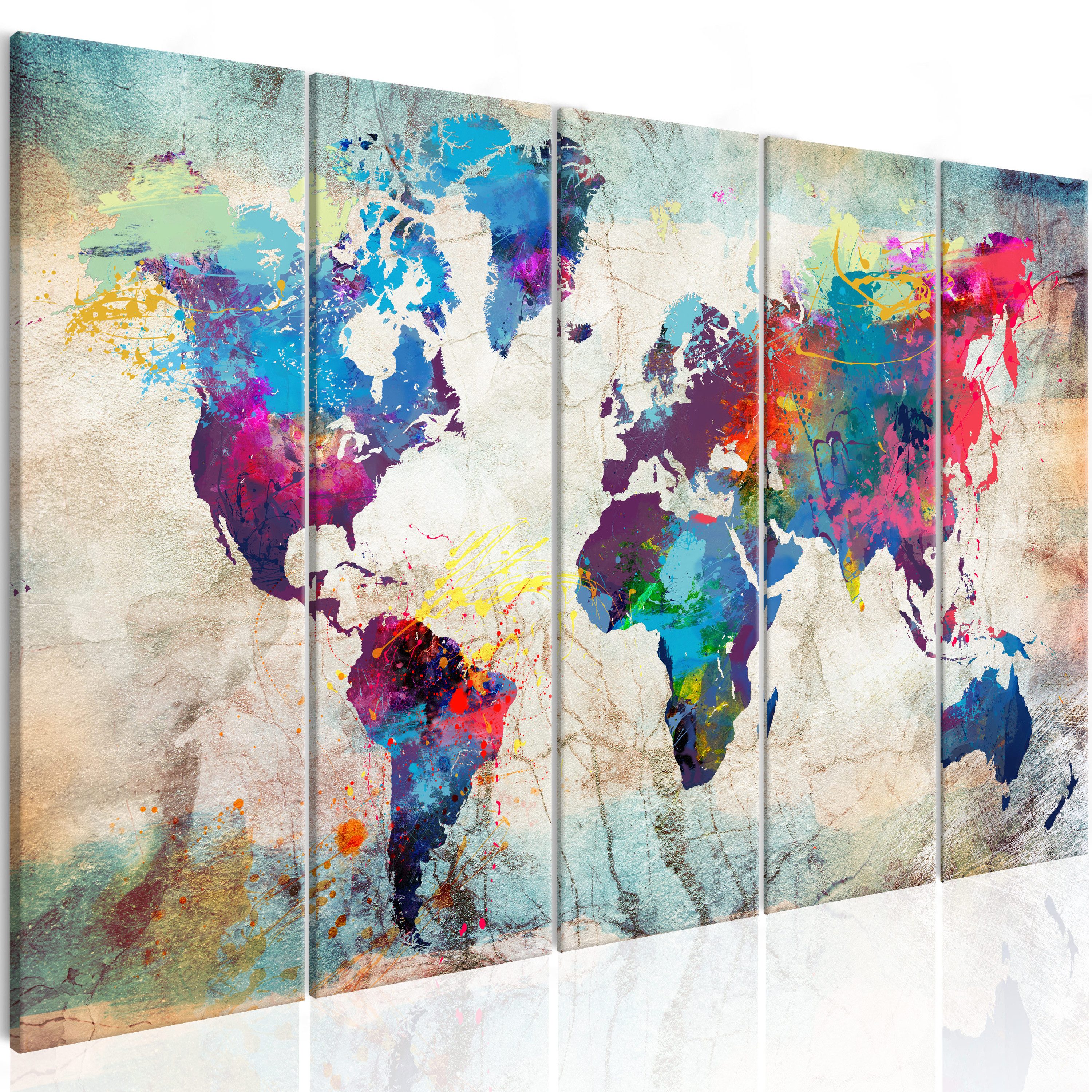 Basera® Wandbild Leinwandbild k-A-0179-b-n