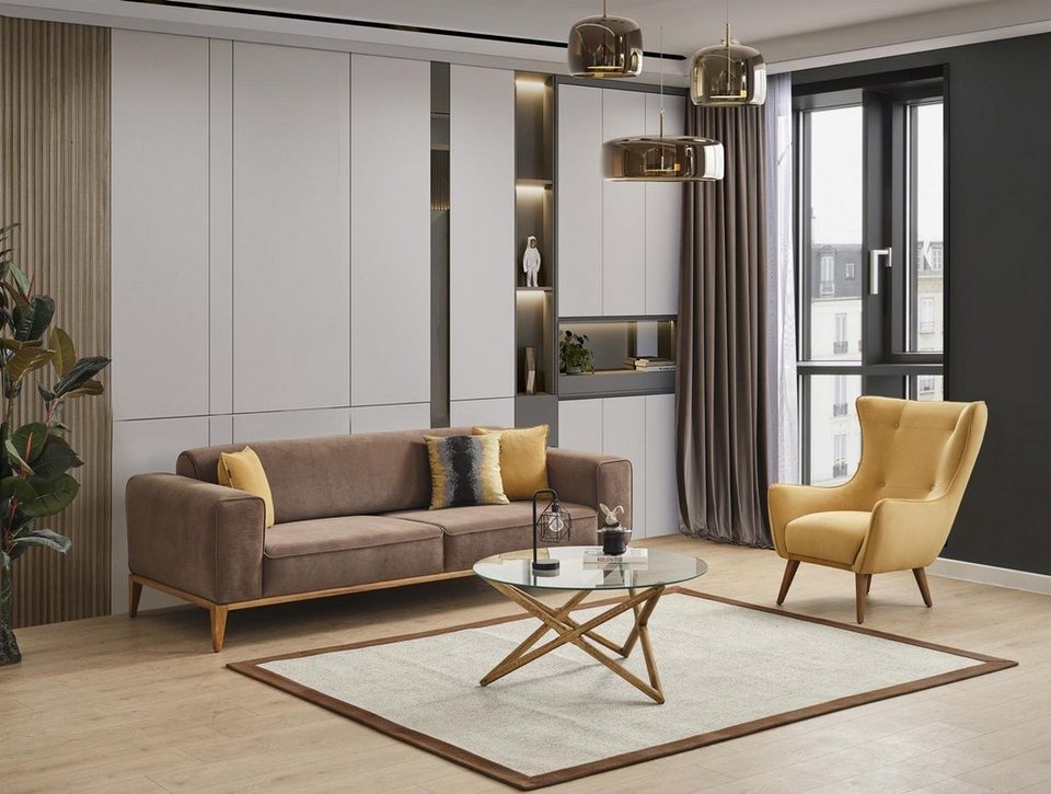 Jvmoebel Sofa Wohnzimmer Sofagarnitur 31 Sitzer Set Design Polster