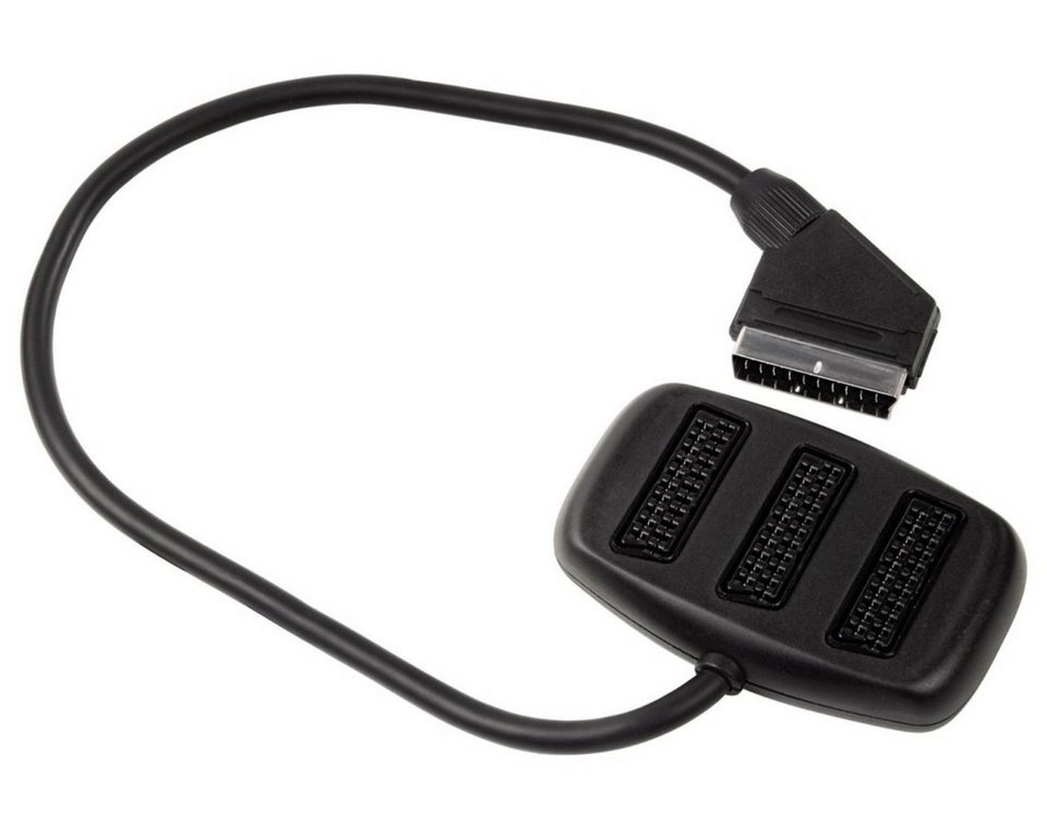Hama »Scart-Verteiler 3-Fach Umschalter Scart-Kabel« Video-Adapter ... Hama »Scart-Verteiler 3-Fach Umschalter Scart-Kabel« Video-Adapter ...