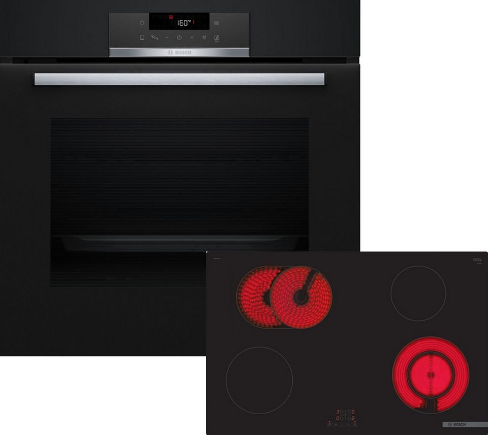Bosch Backofen Set 2 Hba171bb3 Mit Nachrüstbar Autopilot Halogen