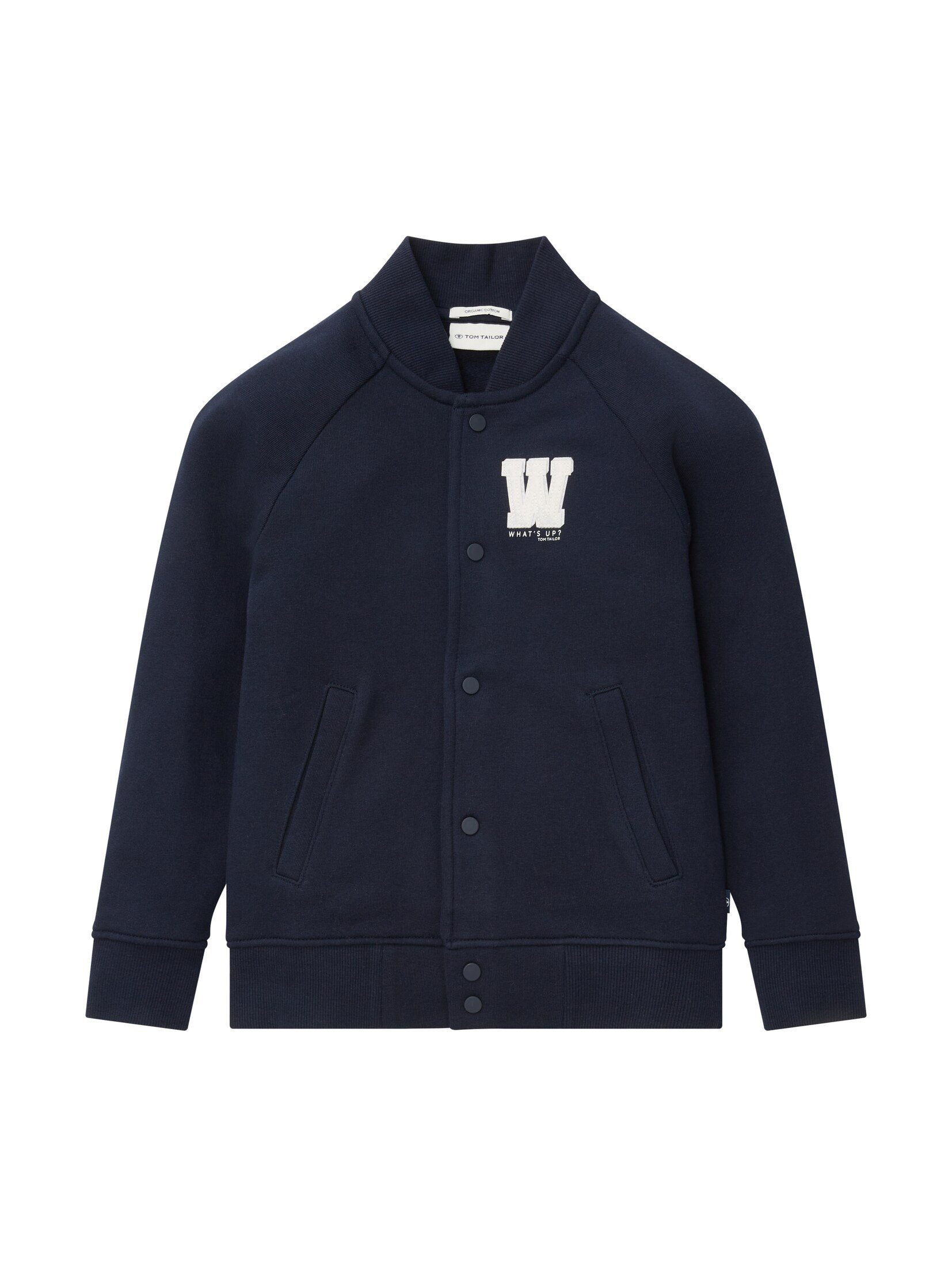 Tom Tailor Funktions Kapuzensweatjacke College Sweatjacke
