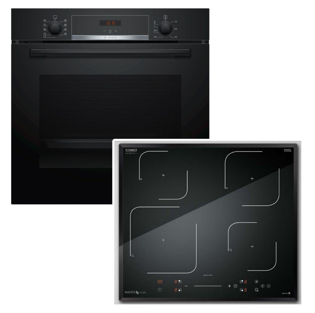Keenberk Induktions Herd Set Herdset Bosch Backofen Teleskopauszug Mit