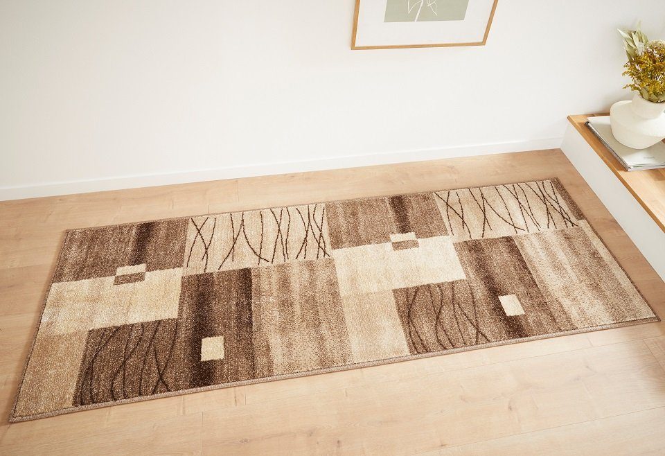 Teppich Teppich Modern Design Braun Peyer Syntex Rechteckig Höhe 8