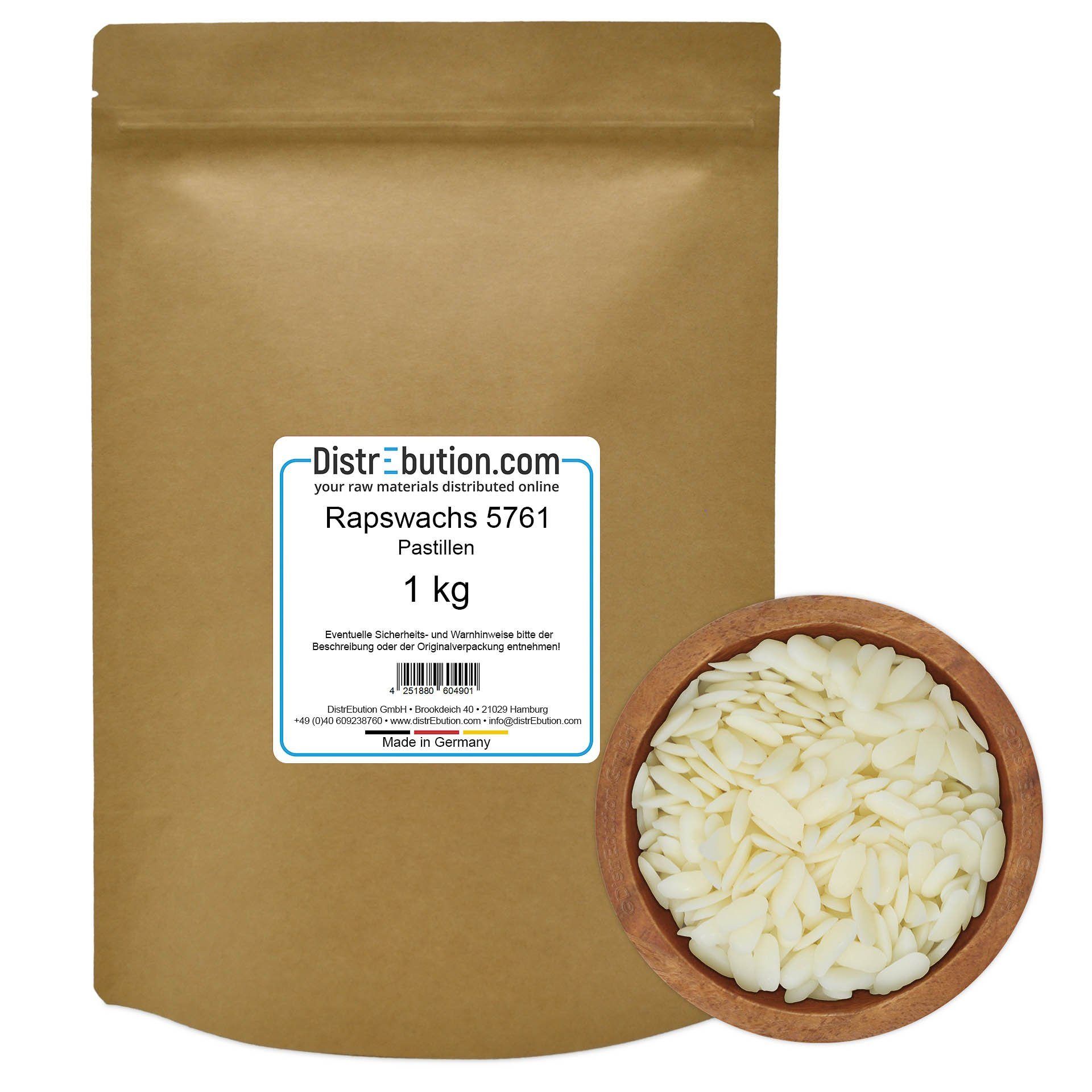 Distrebution Bastelnaturmaterial Rapswachs Kerzenwachs 5761 In
