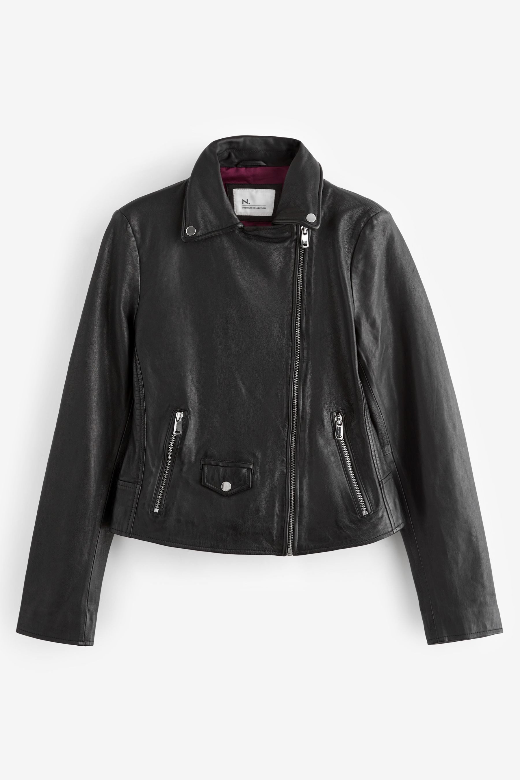 Next Lederjacke Bikerjacke Aus Echtem Leder 1 St