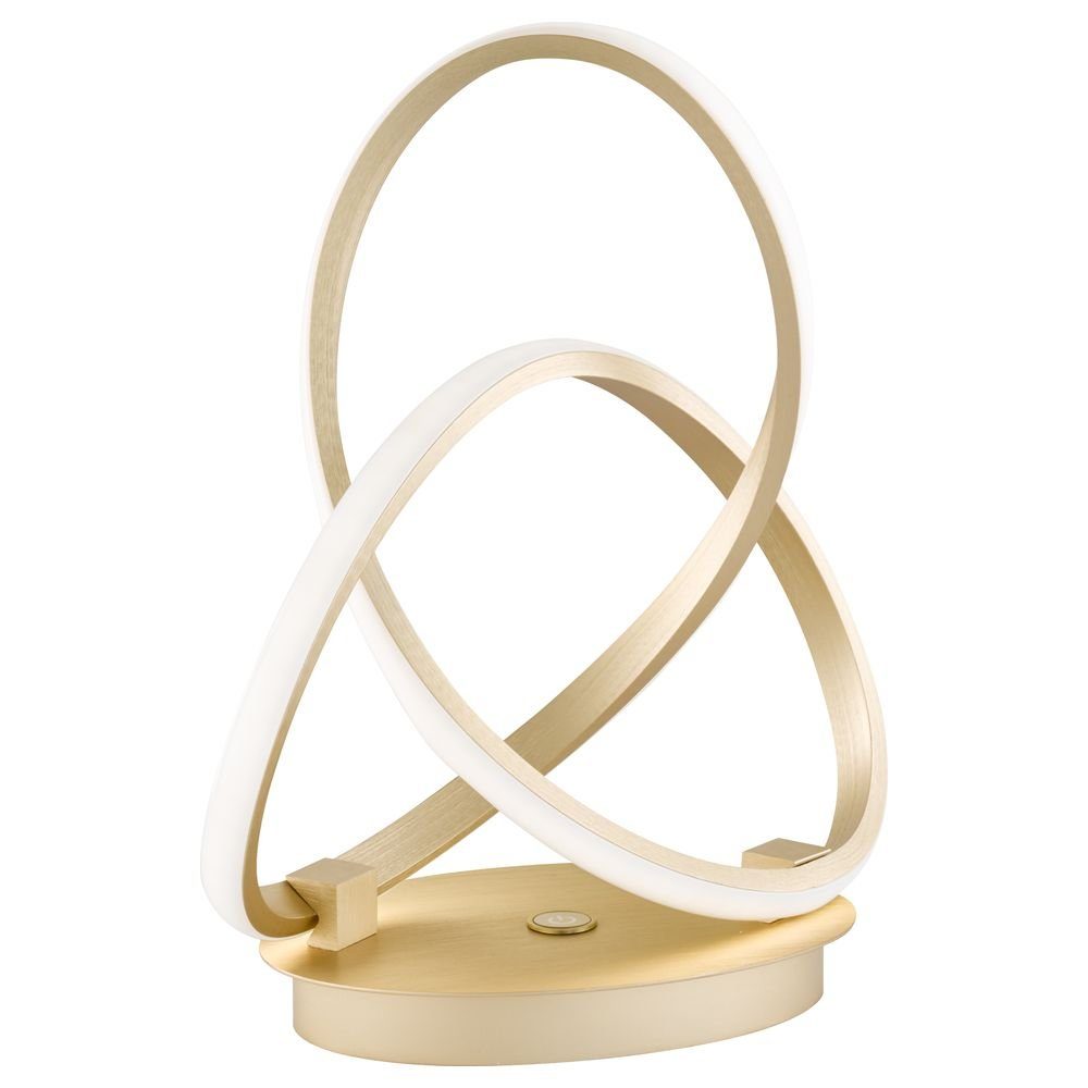 Click Licht Led Tischleuchte Led Tischleuchte Indigo In Gold Matt 19w
