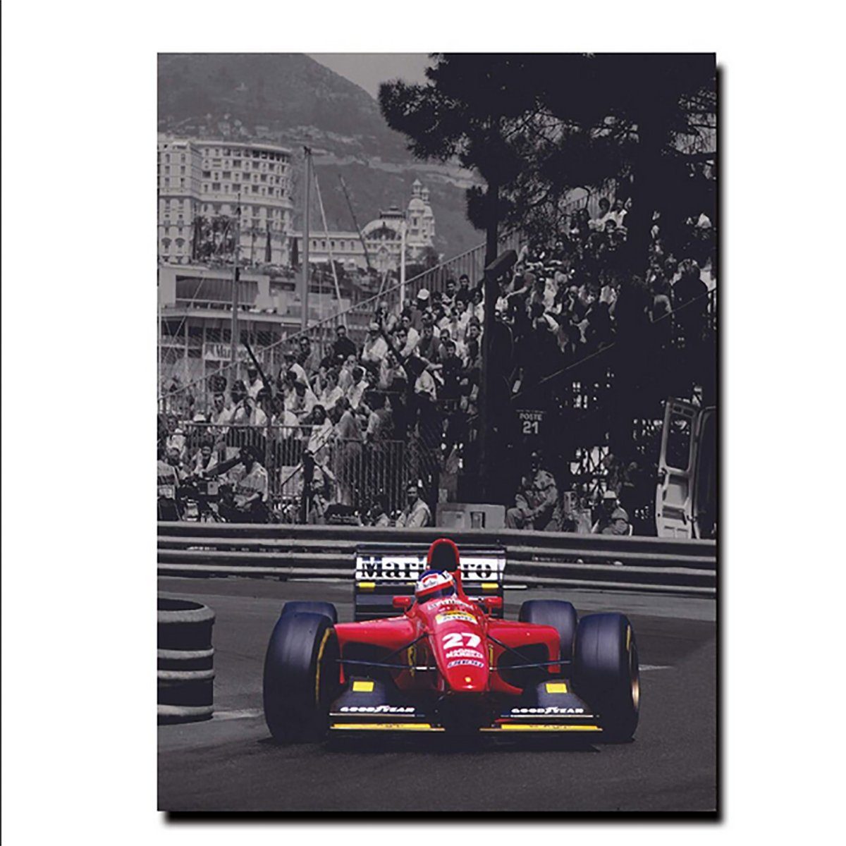 TPFLiving Kunstdruck »OHNE RAHMEN«, Motiv SY741, Poster Leinwand -Wandbild / Formel 1 2022 ...