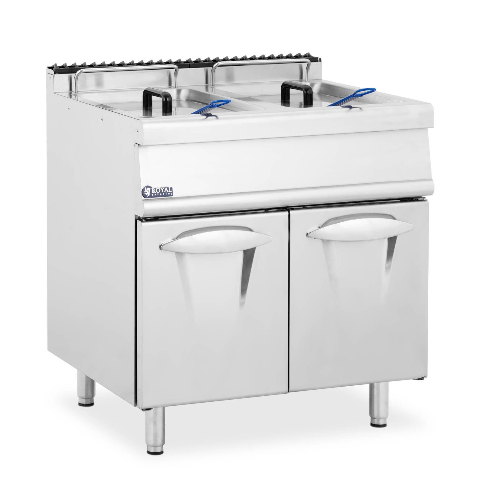 Royal Catering Fritteuse Doppel Fritteuse 30 Kw 72 L 2 X 10 L