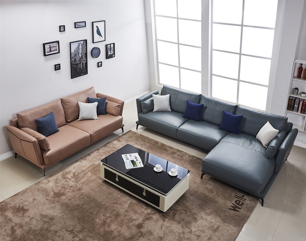 JVmoebel Ecksofa, Design Ecksofa Wohnlandschaft Sofa Couch L Form ...