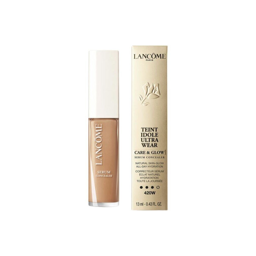 LANCOME Concealer TEINT IDOLE ULTRA WEAR Pflege & Glow Serum Concealer ...