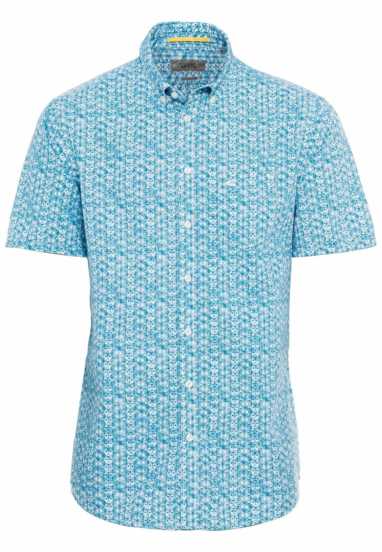 Camel Active Kurzarmhemd Kurzarm Hemd Mit Button Down Kragen Button