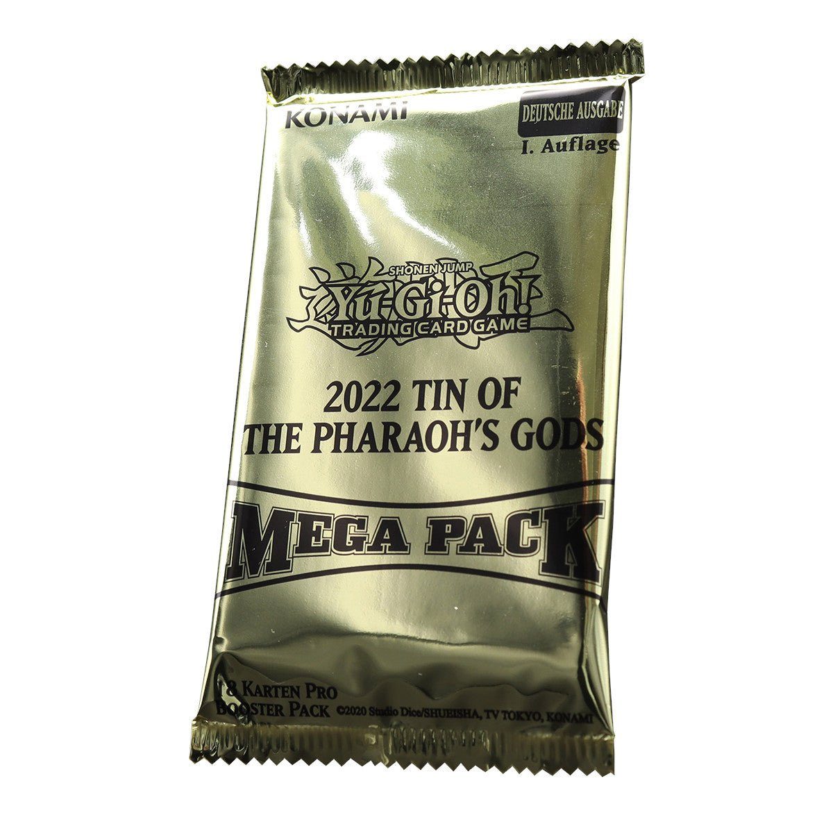Yu-Gi-Oh Sammelkarte Mega Tin 2022 Tin of the Pharaoh's Gods Booster, Deutsch