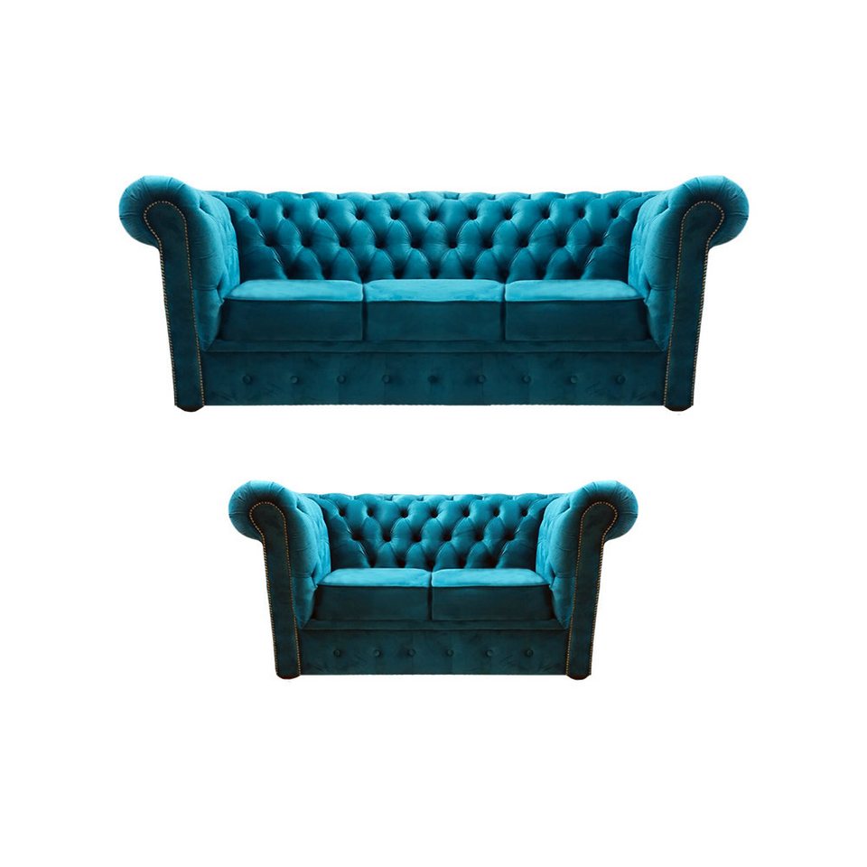Jvmoebel Wohnzimmer Set Wohnzimmer Set 2x Sofas Sofagarnitur Modern