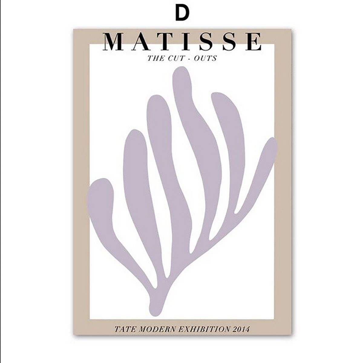 TPFLiving Kunstdruck »OHNE RAHMEN«, Motiv 4, Poster Leinwand -Wandbild / Henri Matisse ...