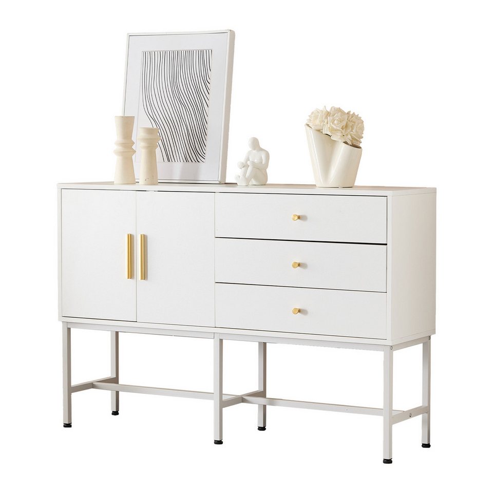 Modfu Sideboard Aufbewahrungsschrank Mit Vielseitiger Stauraum Kommode