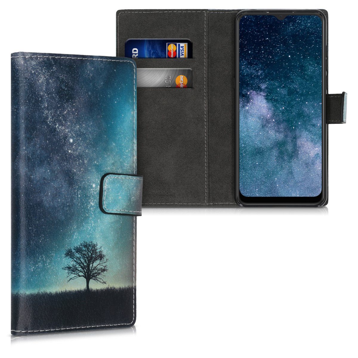 Kwmobile Handyhülle Hülle Für Alcatel 3x 2019 Kunstleder Handy