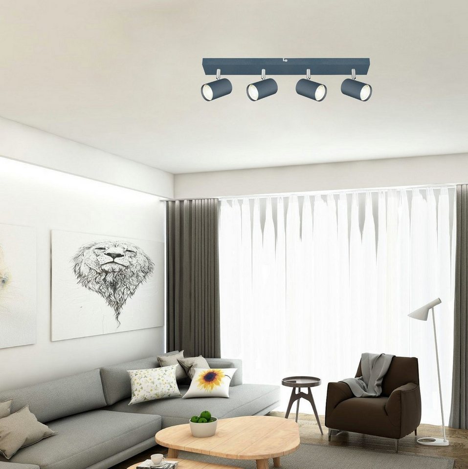 Trango Led Deckenleuchte 4 Flg 1018a Deckenleuchte Inkl 4x 3 Stufen