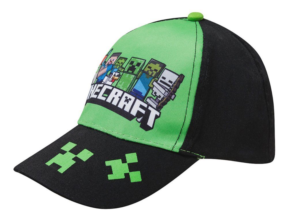 Minecraft Baseball Cap Minecraft Basecap Cap grün