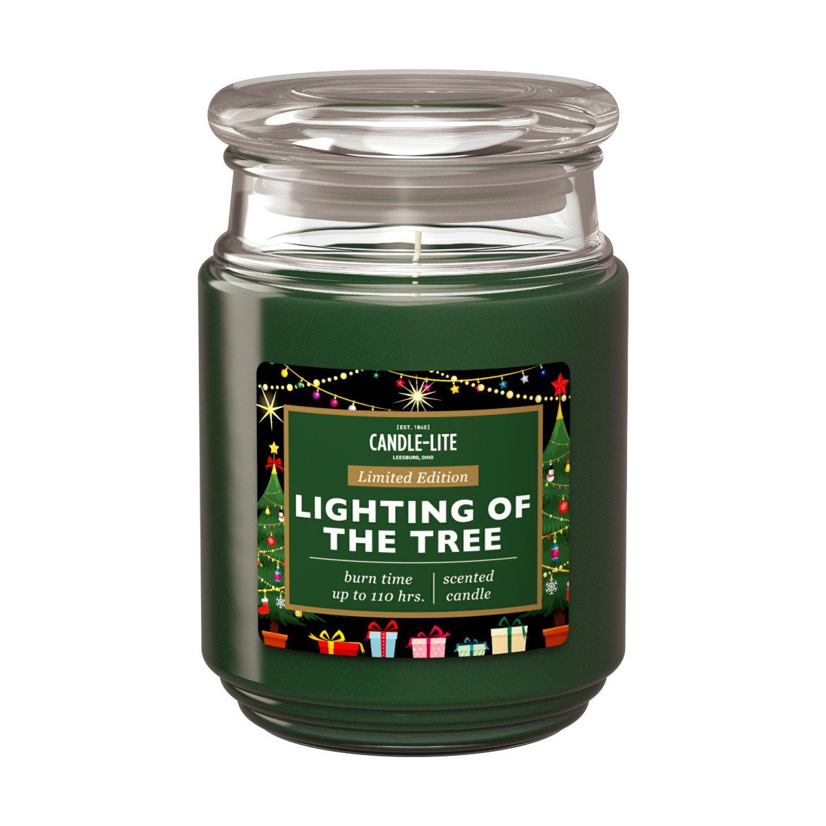 Candle-lite™ Duftkerze Duftkerze Lighting of the Tree - 510g (1-tlg), Brenndauer: 70 - 110 ...