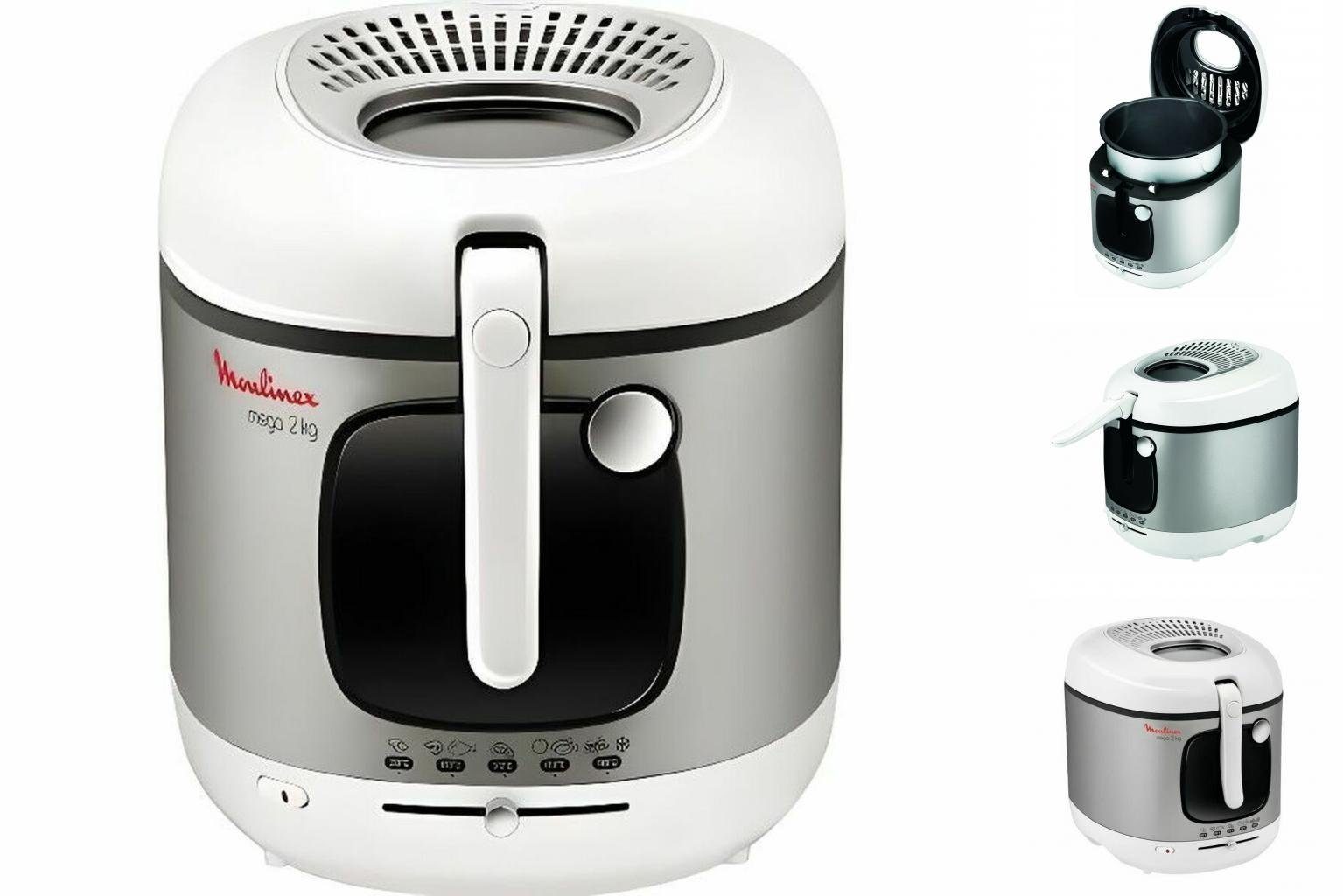 Moulinex Fritteuse Am4800 Fritteuse Weiß