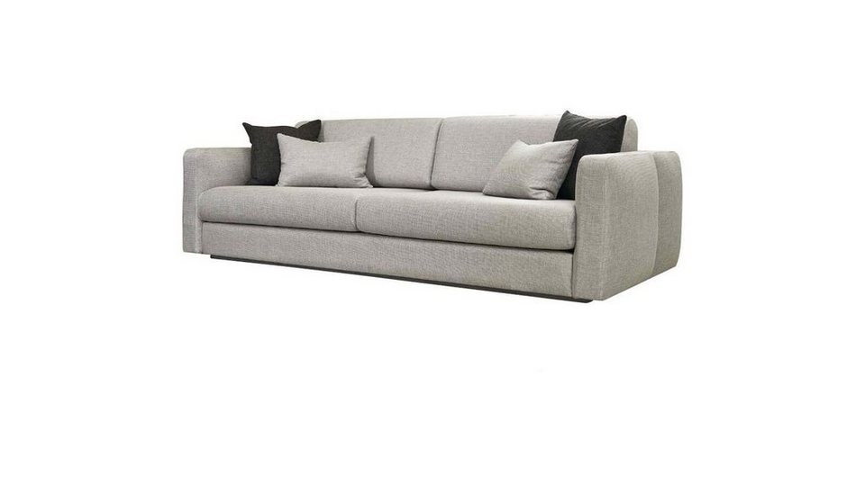 Jvmoebel 3 Sitzer Couch Polstersofa Dreisitzer Sofa 3 Sitzer Grau Stoff