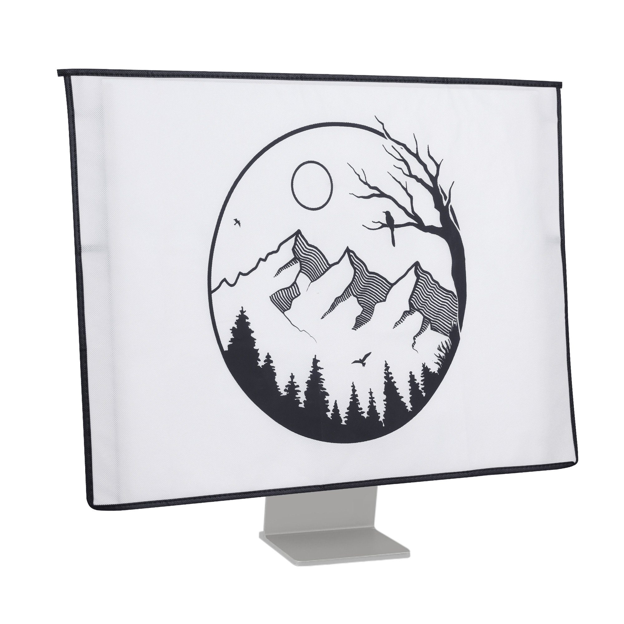 Kwmobile Schutz Set Hülle Für 24 26 Monitor Mit 2 Fächern Auf