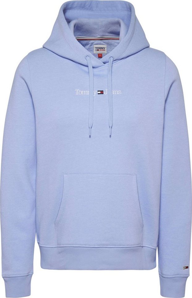 Tommy Jeans Kapuzensweatshirt Tjw Reg Serif Linear Hoodie Mit
