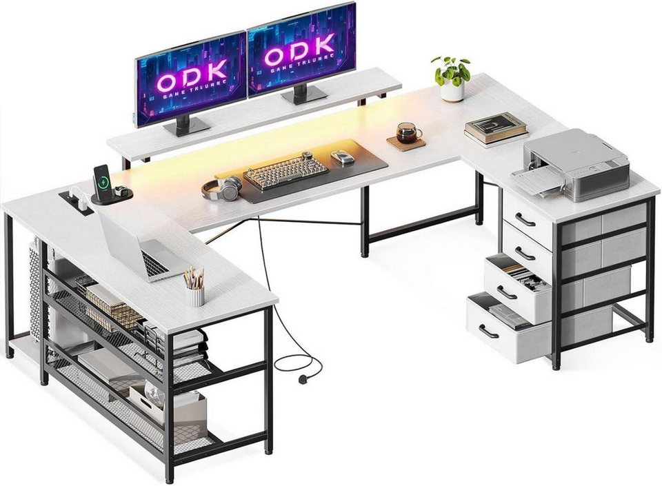 Luxuskollektion Eckschreibtisch Eckschreibtisch Mit Viel Stauraum Mit