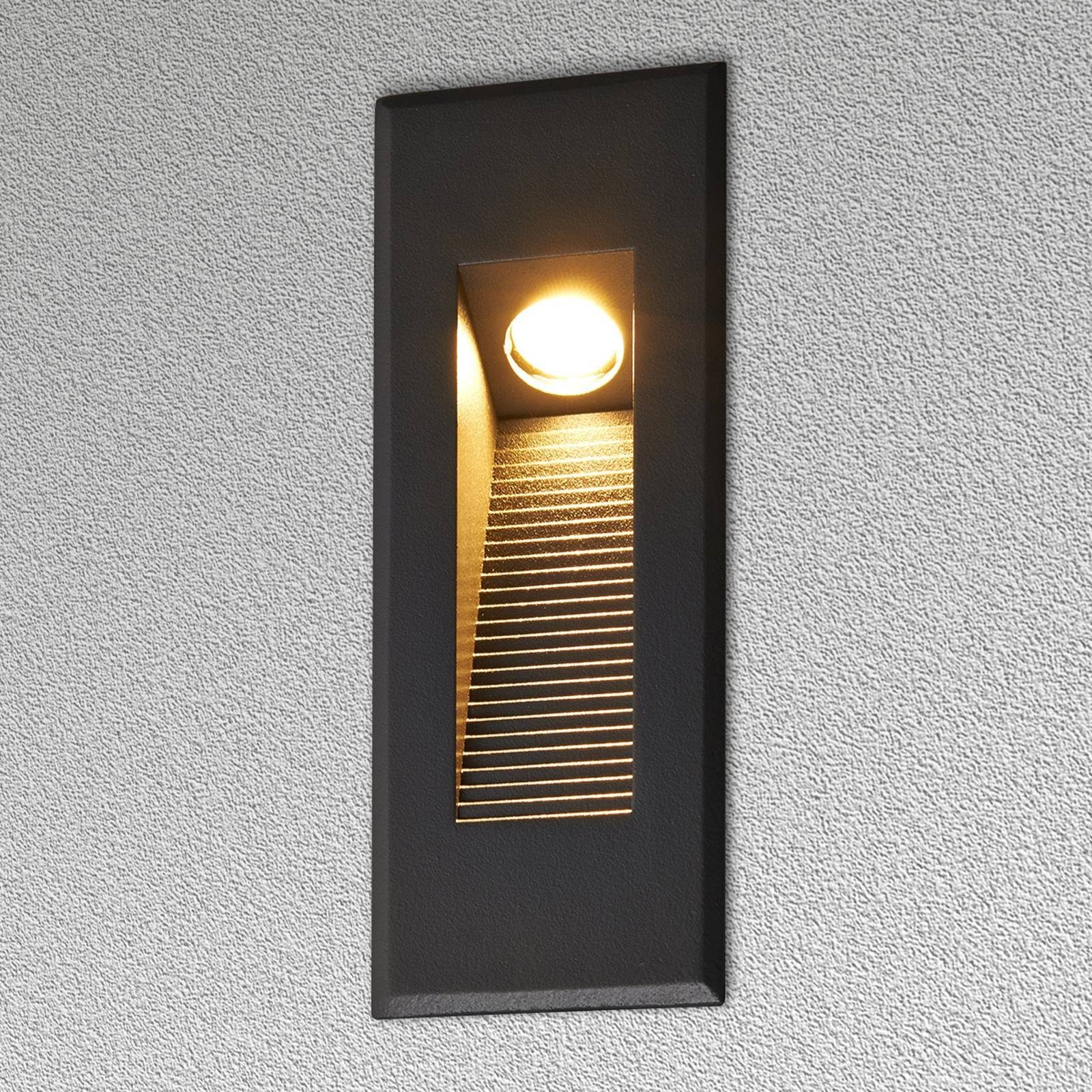 Lucande Wandleuchte Nuno Led Leuchtmittel Fest Verbaut Warmweiß