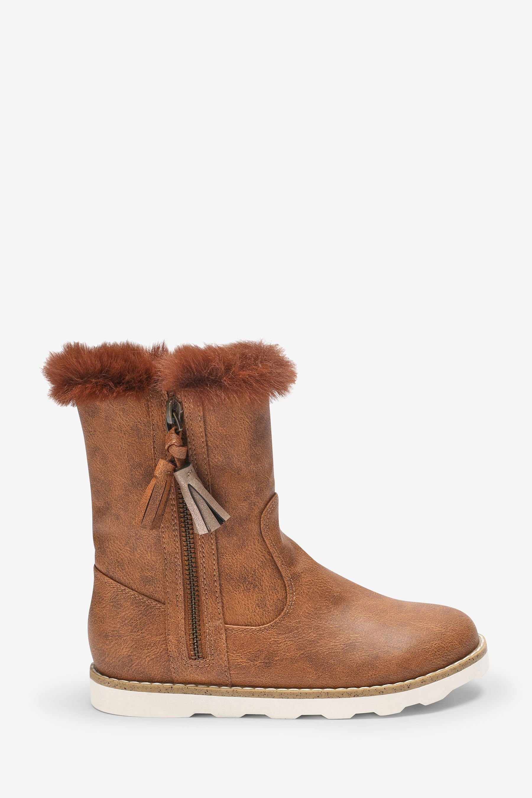 Next Thinsulate™ Gefütterte Stiefel Weite Passform Winterstiefelette