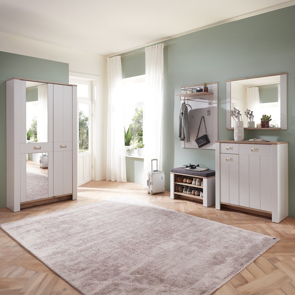 Lomadox Garderoben Set Devon 36 Spar Set 5 St Schrank Kommode