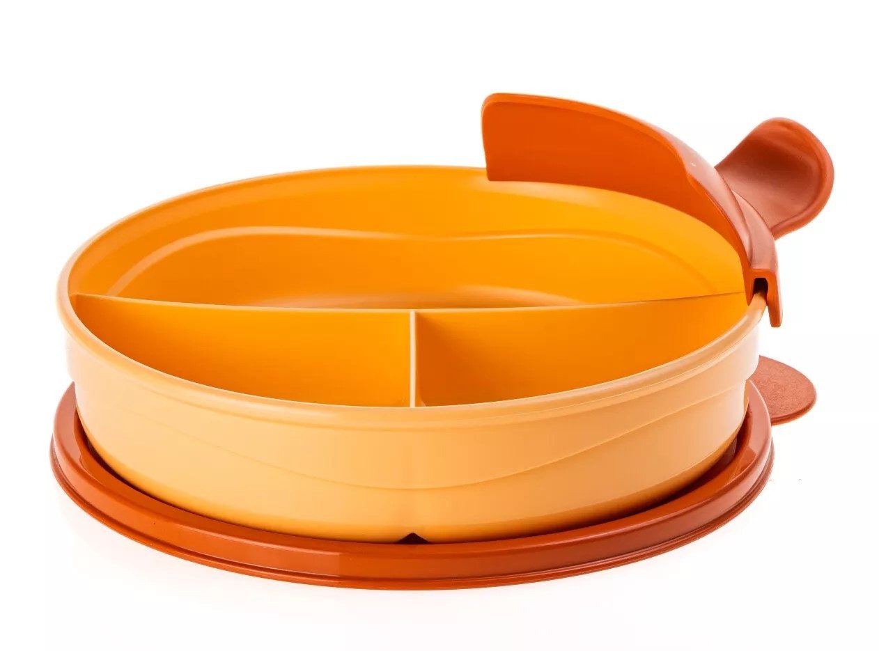 TUPPERWARE Teller-Set Tupperware TupperCare® Kinderteller Babyteller Orange